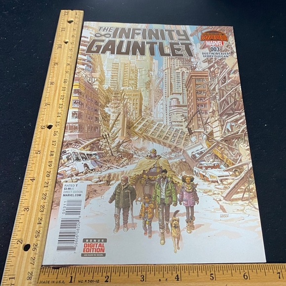 Accents | The Infinity Gauntlet Comic Book Issue 3 Marvel Comics ...